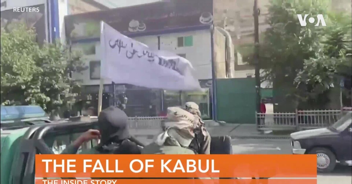The Inside Story-The Fall of Kabul