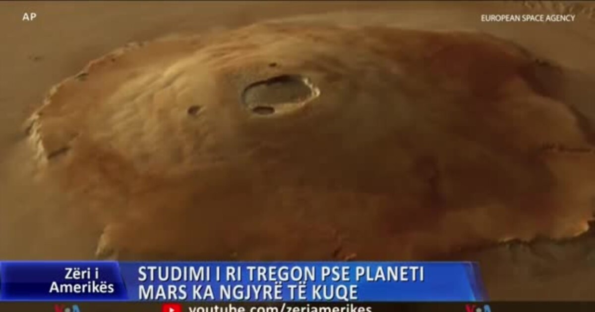 Studimi i ri tregon pse planeti Mars ka ngjyrë të kuqe