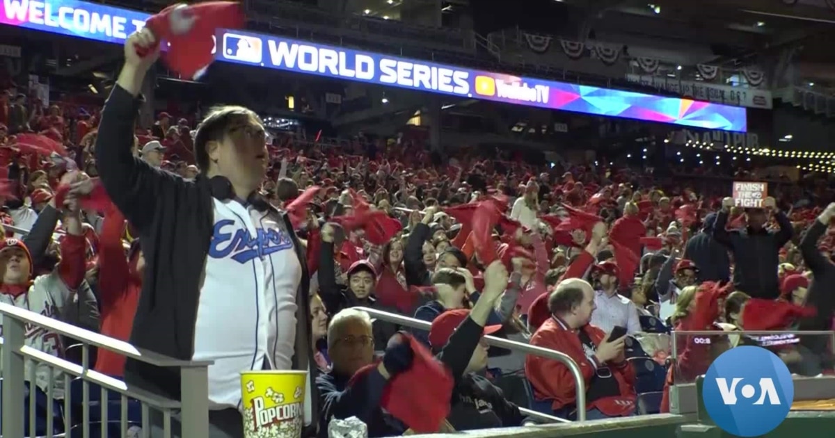 Baseball Brings Sense of Unity to Politically Divided Washington