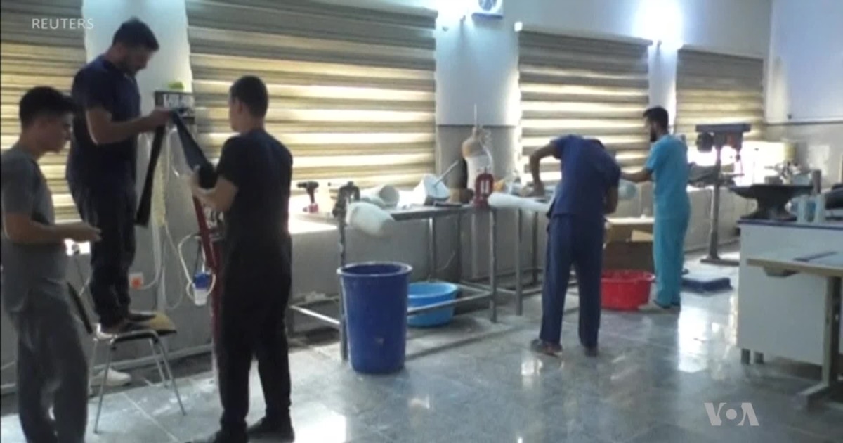 Prosthetic Center in Iraq Helps Amputees Regain Independence, Mobility