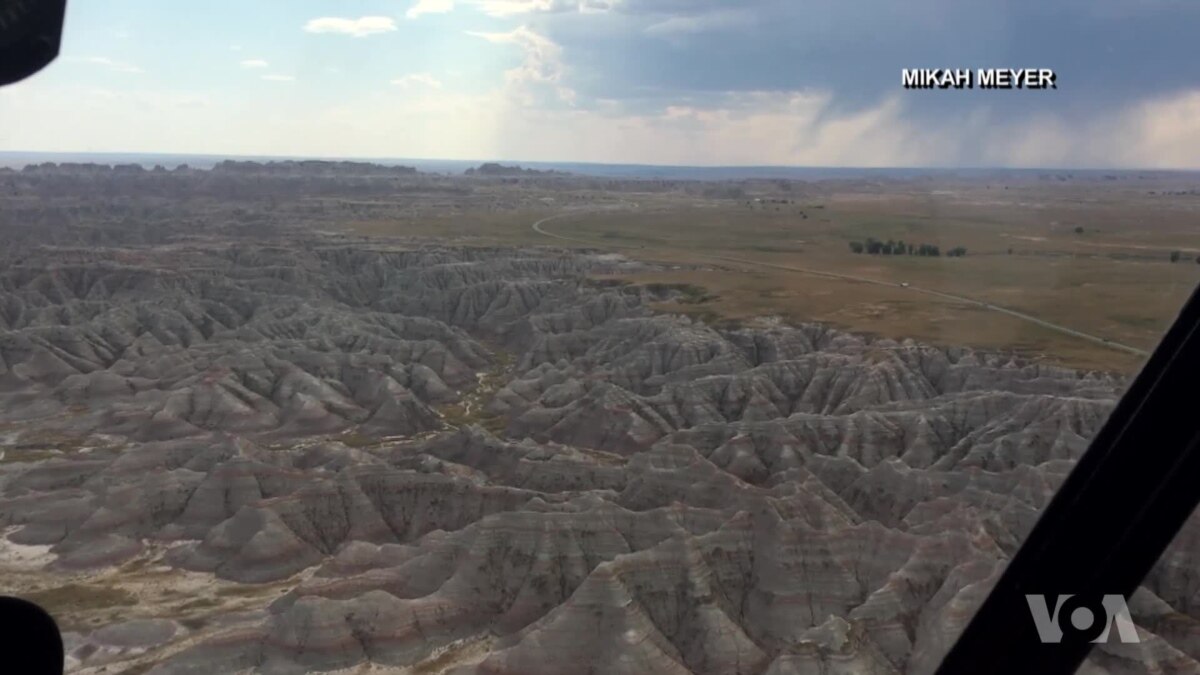 Badlands Carved by Water and Wind